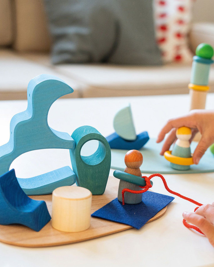 Grimm's Small world play set - by the water | Ziloen - Ziloen