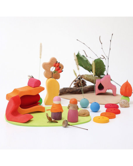 Grimm's Small world play set - flower meadow | Ziloen - Ziloen