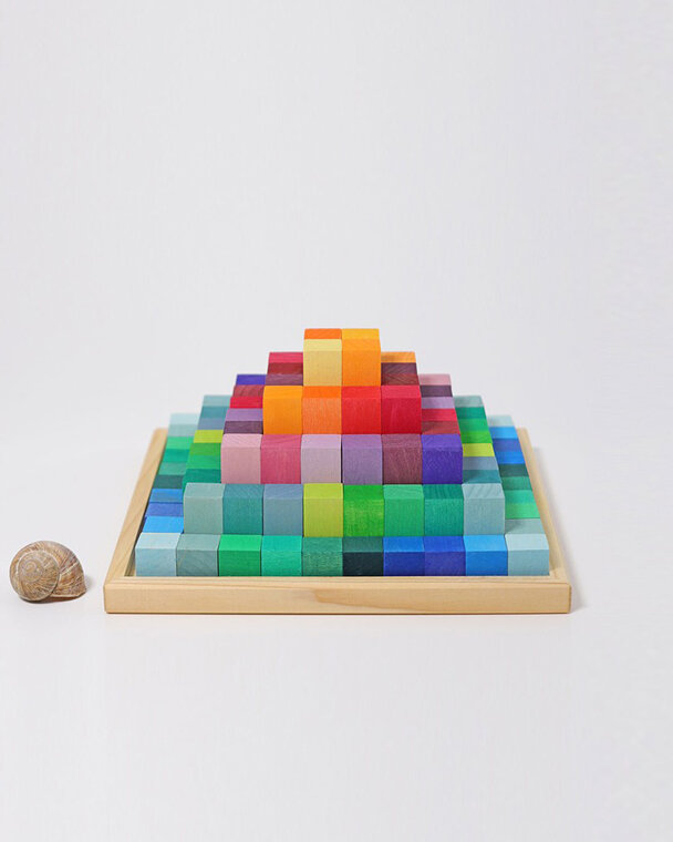 Grimm's Small stepped pyramid - rainbow | Ziloen - Ziloen