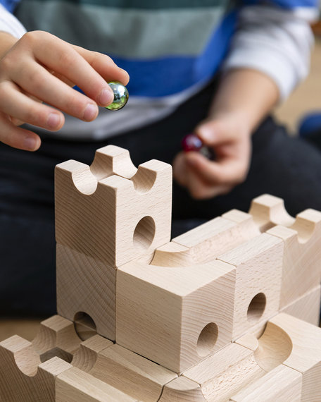 Cuboro wooden marble run - Marbles | Ziloen - Ziloen