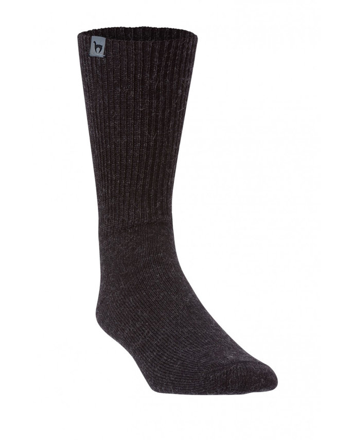Apu Kuntur socks from alpaca wool - dark grey | Ziloen - Ziloen