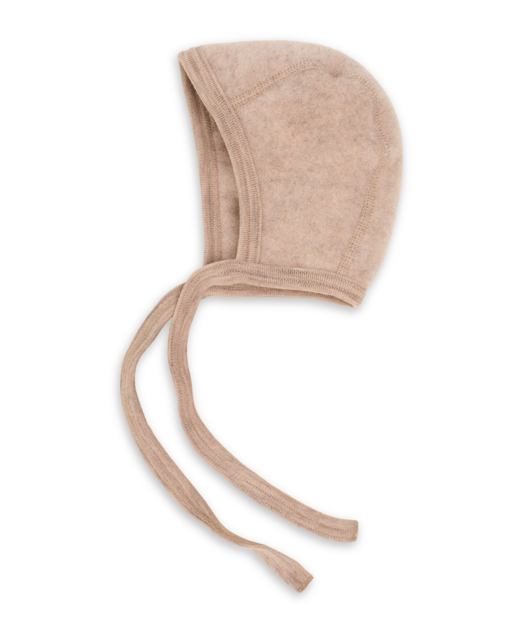 Engel Natur bonnet wool fleece - sand: warm and soft! | Ziloen - Ziloen