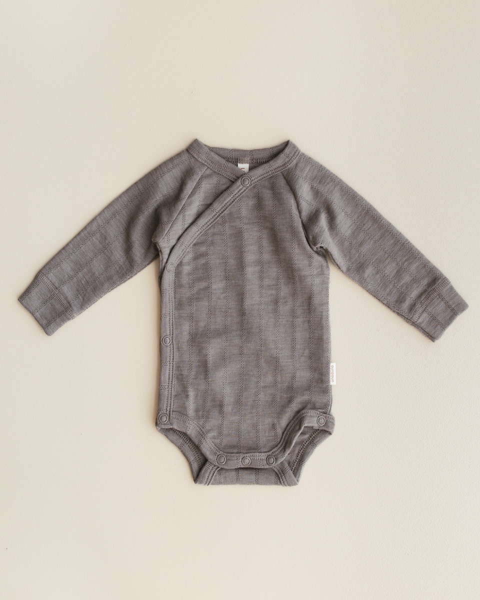 Unaduna Wrap around body striped ajour - hazel | Ziloen - Ziloen