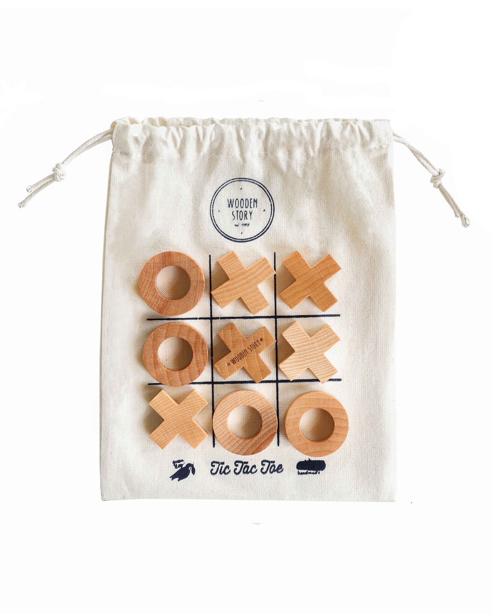 Wooden Story Tic-tac-toe | Ziloen - Ziloen
