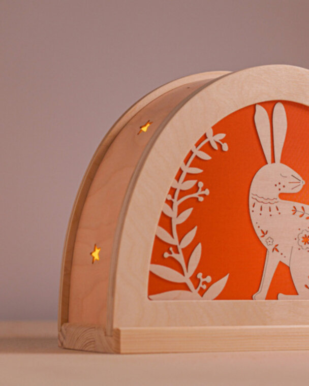 De Noest folklore rabbit silhouette | Ziloen - Ziloen