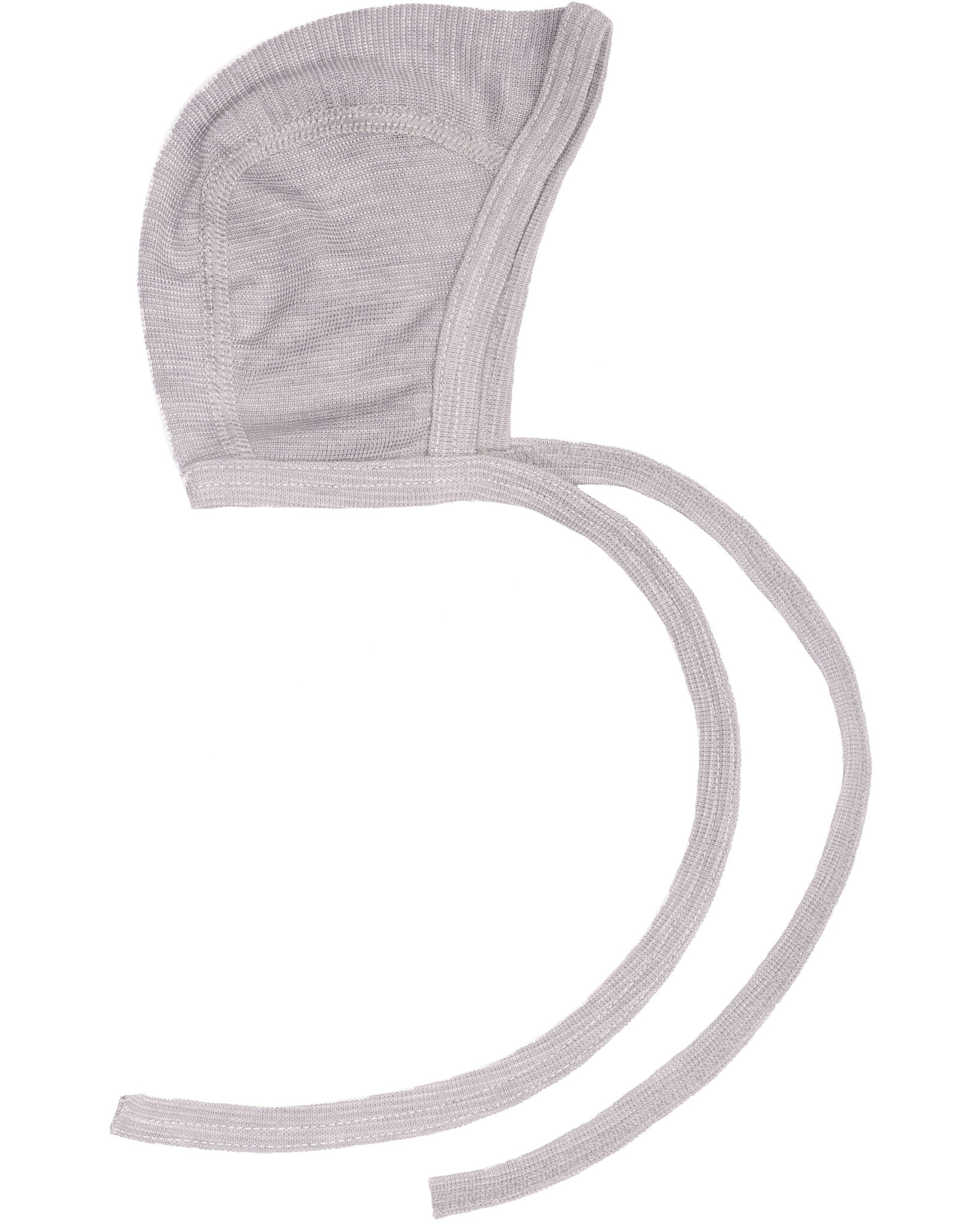 Cosilana Baby Bonnet Wool/Silk - grey mottled: Organic! | Ziloen - Ziloen