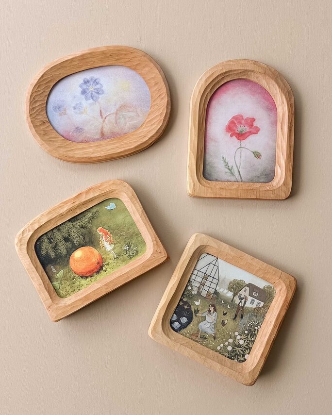 Handmade frame square - standing: a favourite of ours! | Ziloen - Ziloen