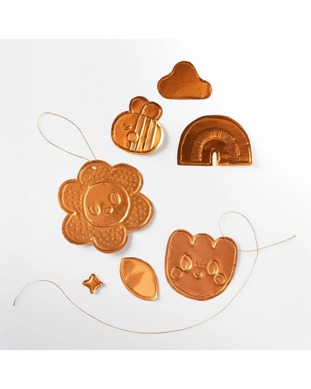 Embossing foil - copper: create beautiful decorative figures | Ziloen ...