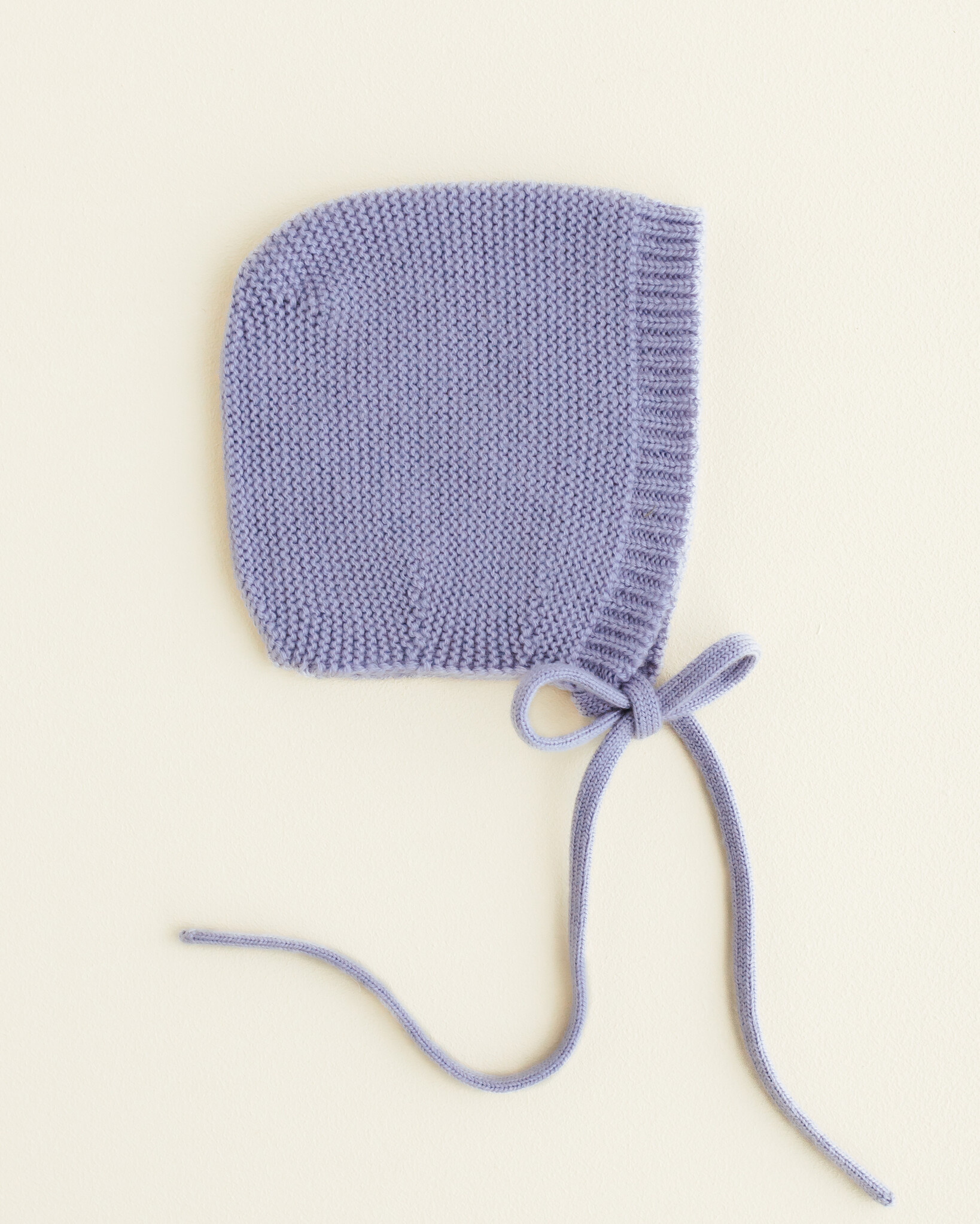 Hvid merino wool bonnet - lilac: soft and warm! | Ziloen - Ziloen