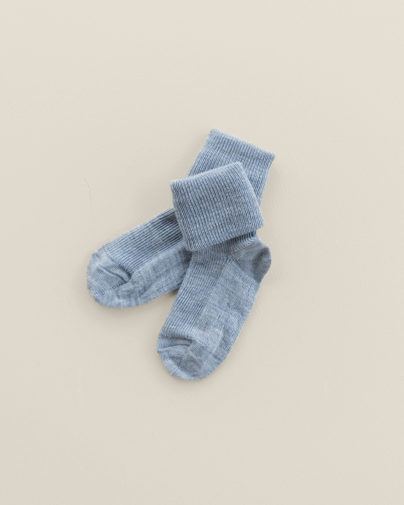 Unaduna tiny rib children's socks made of wool - nila | Ziloen - Ziloen