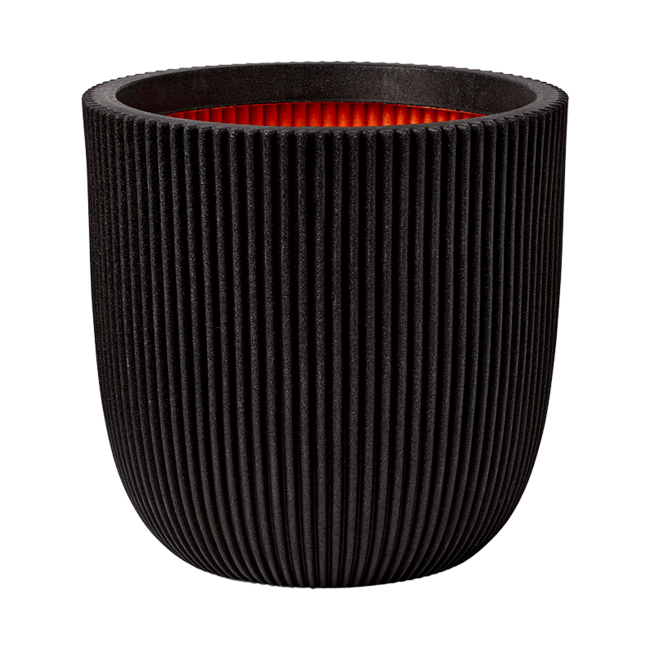 Capi Nature Groove NL Pot Bol Ivoor | Snelle levering | Fleurdirect ...
