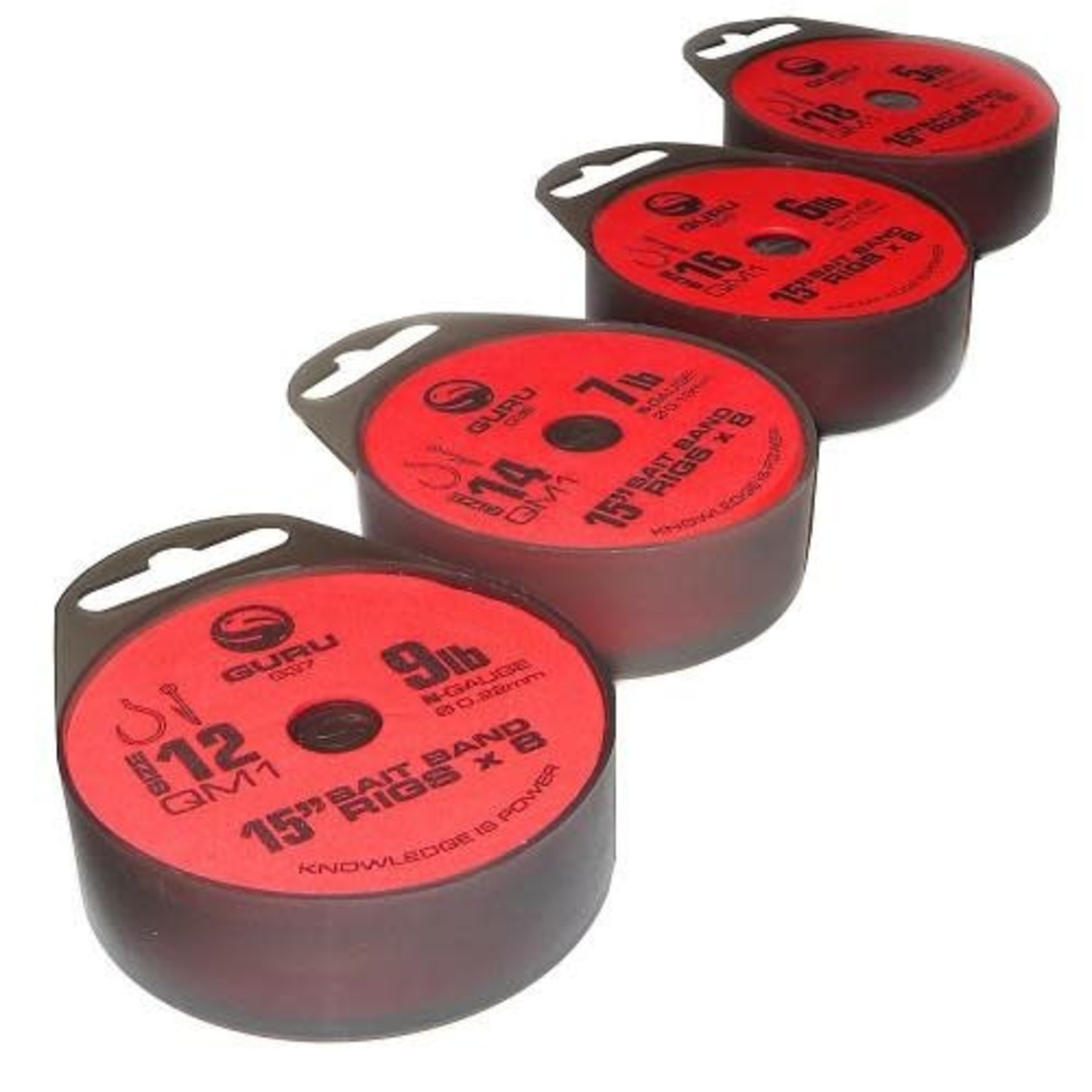 Guru QM1 15" Bait Band Rigs (8 rigs) - Reniers Fishing