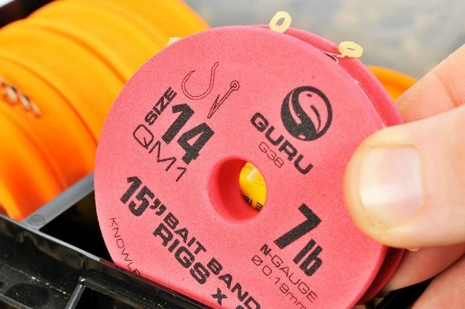 Guru QM1 15" Bait Band Rigs (8 rigs) - Reniers Fishing