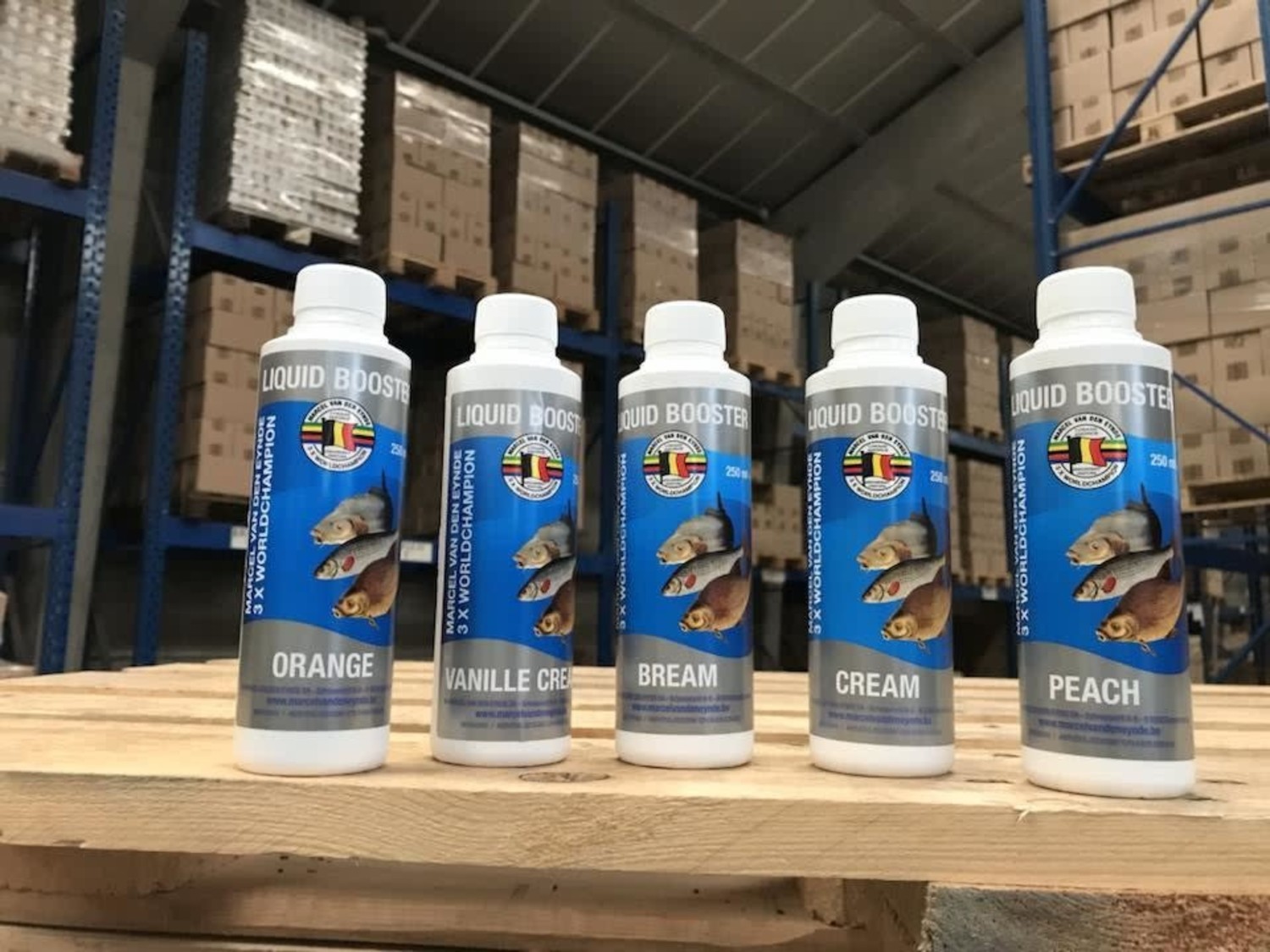 Marcel Van den Eynde Liquid Booster (250ml) - Reniers Fishing