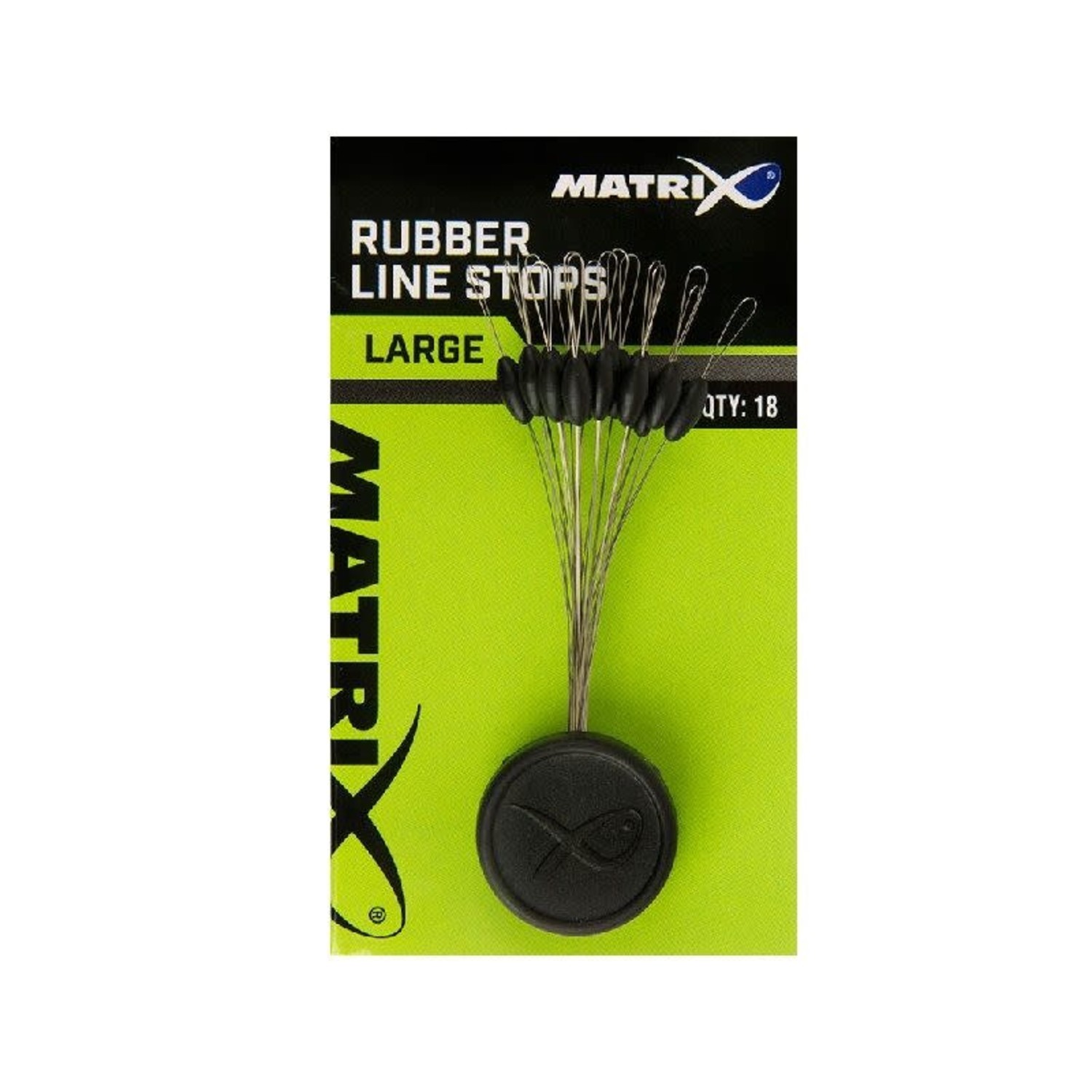 Matrix Rubber Line Stops (18 pcs) - Reniers Fishing