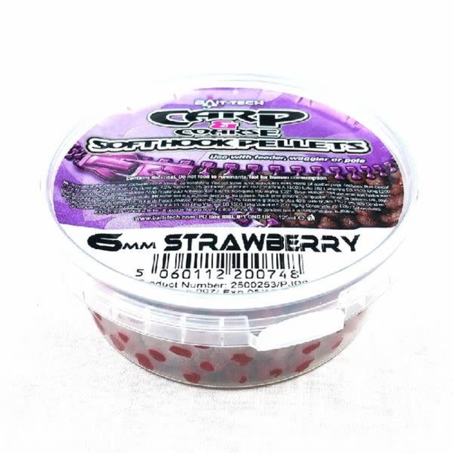 Bait-Tech Carp & Coarse Soft Hook Pellets 6mm - Reniers Fishing