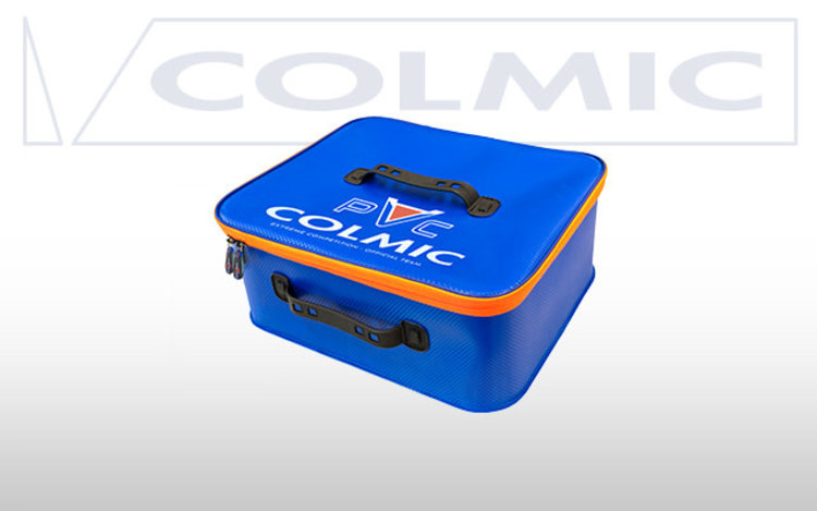 Colmic Seatbox Storage - Blue Carbon Looking - Reniers Fishing