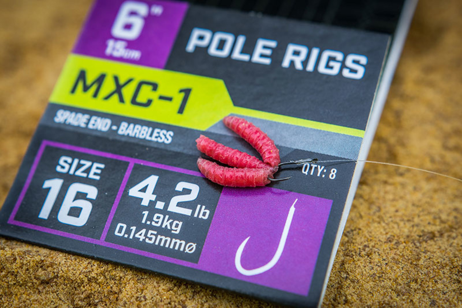Matrix Onderlijn MXC-1 Pole Rigs 6” (15cm) Spade End - Barbless ...