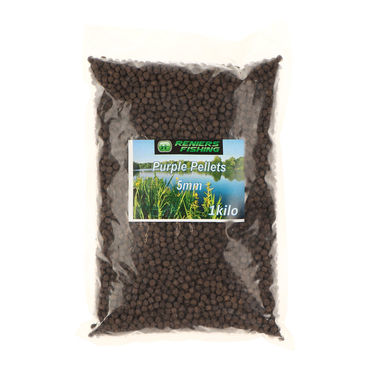 Reniers Fishing Purple Pellets 1kilo - Reniers Fishing