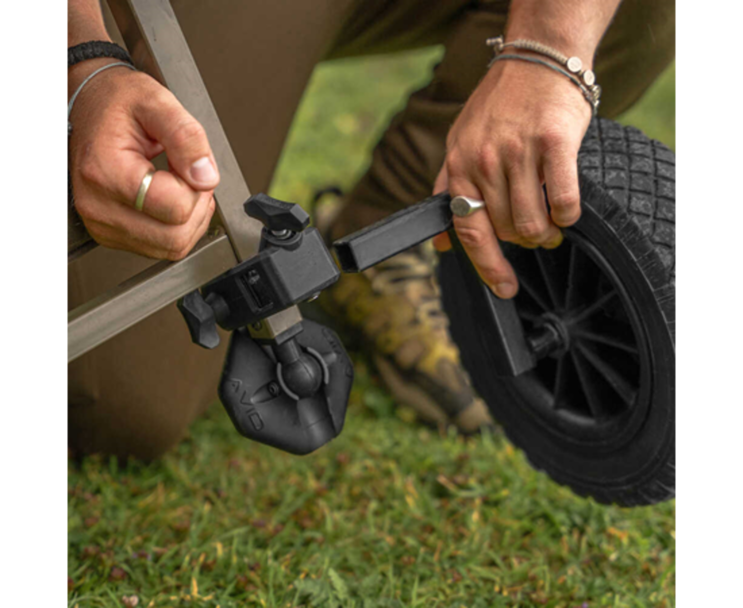 Avid Carp Barrow Wheel Conversion Kit - Reniers Fishing
