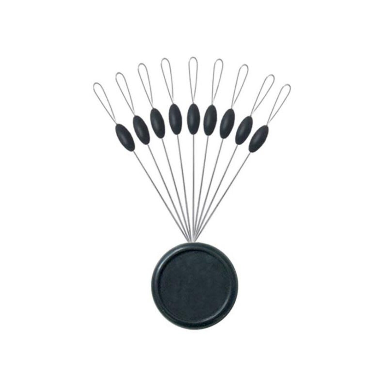 Sert Stop Float Oval Black - Reniers Fishing