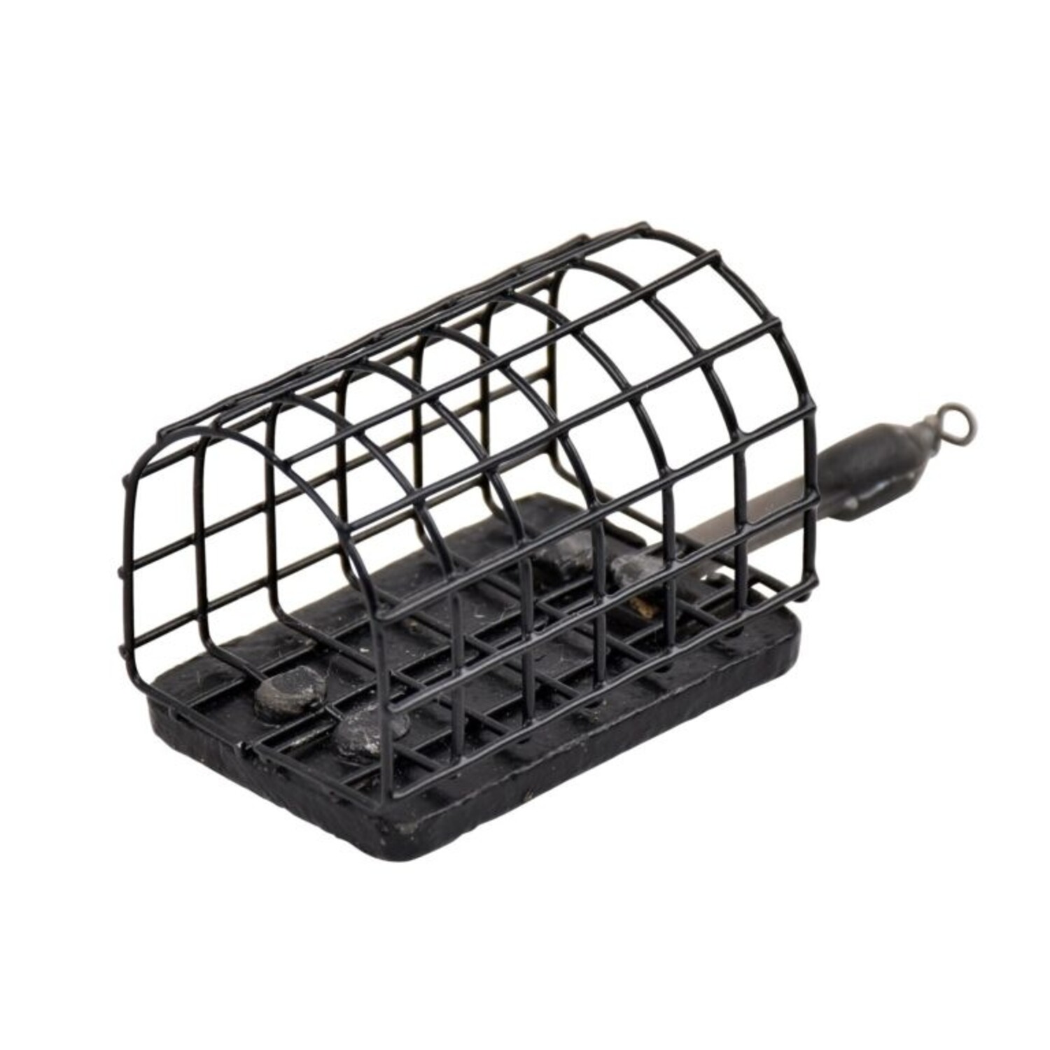 Garbolino Flat Oval Feeder - Metal Feeder - Open Ends - Reniers Fishing