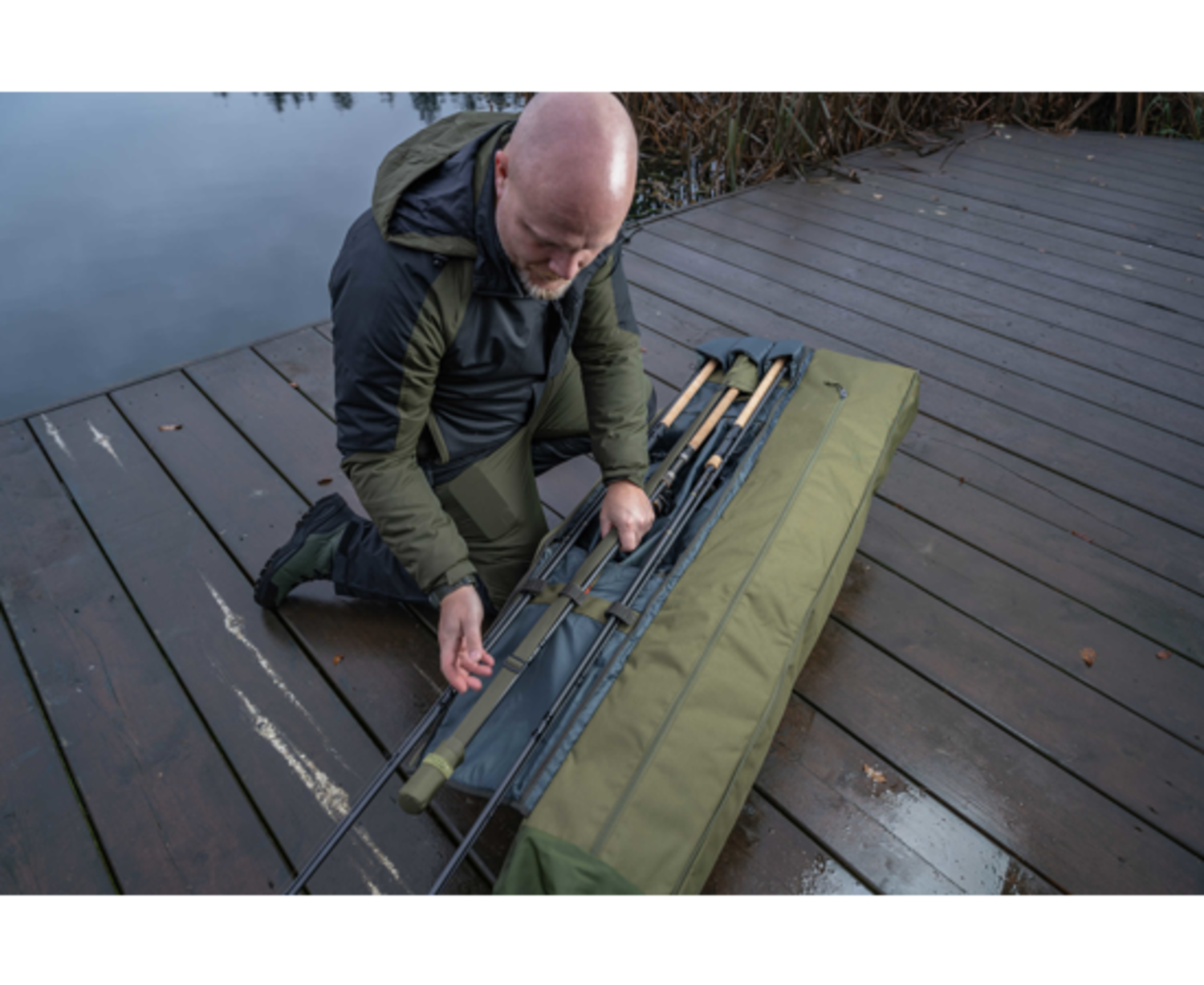 Korum Progress Folding Quiver - 3 Rod - Reniers Fishing