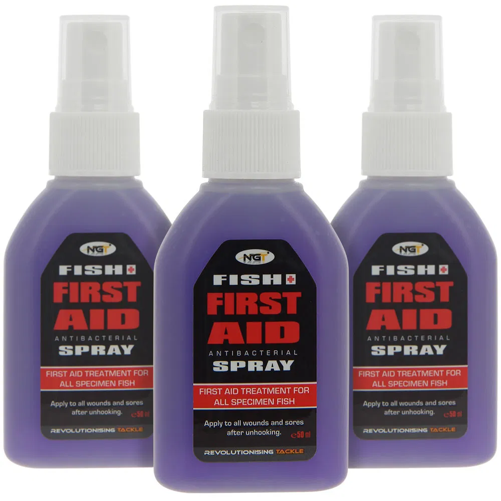 NGT Fish Aid 50 ml – antibacteriële antiseptische spray voor visverzor ...