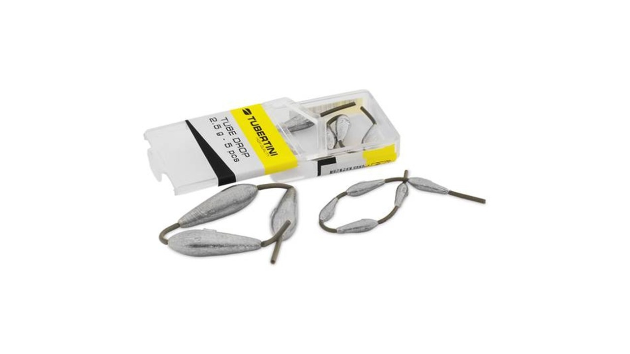 Tubertini Tube Drop – Plomb Goutte Silicone - Reniers Fishing