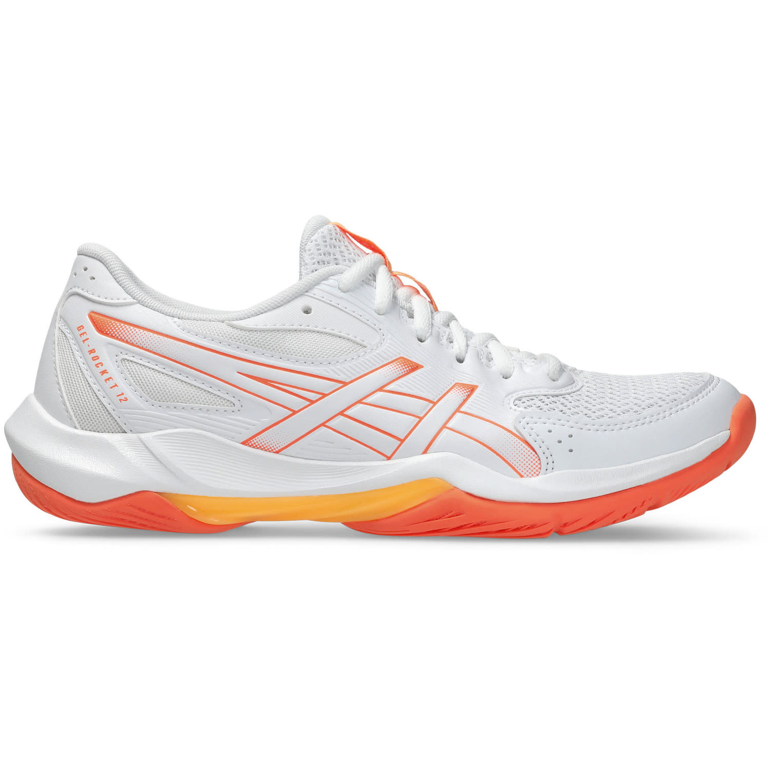 Gel-Rocket 12 White / Vided Coral - Hockeyonline