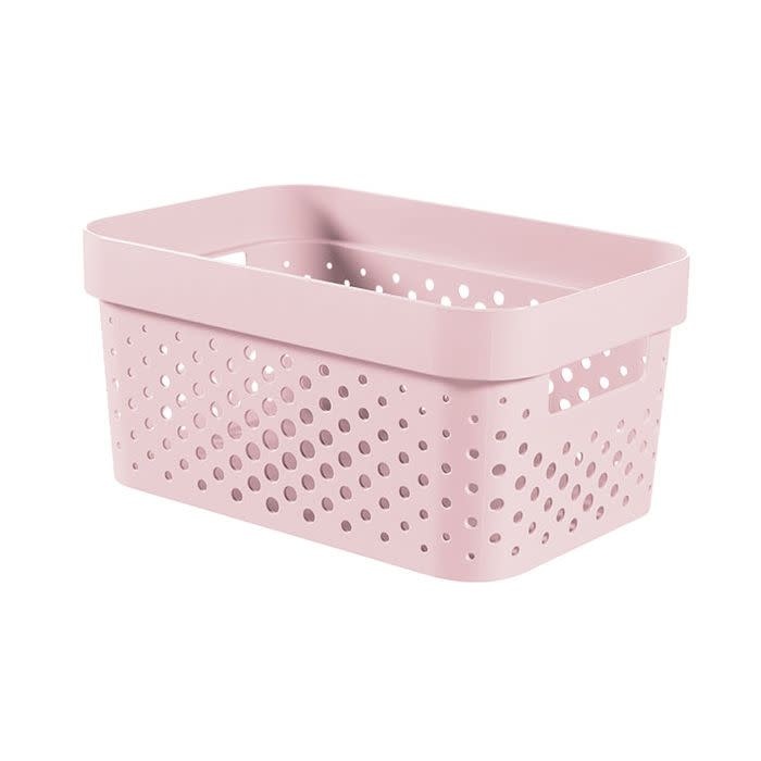 CURVER CURVER INFINITY RECYCLED BOX 4,5L DOTS ROZE - H-BLOK & TOYS