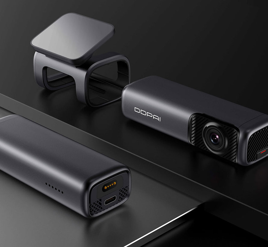 DDPai Mini 5 True 4K Wifi GPS 64gb dashcam - Allcam | De dashcam shop