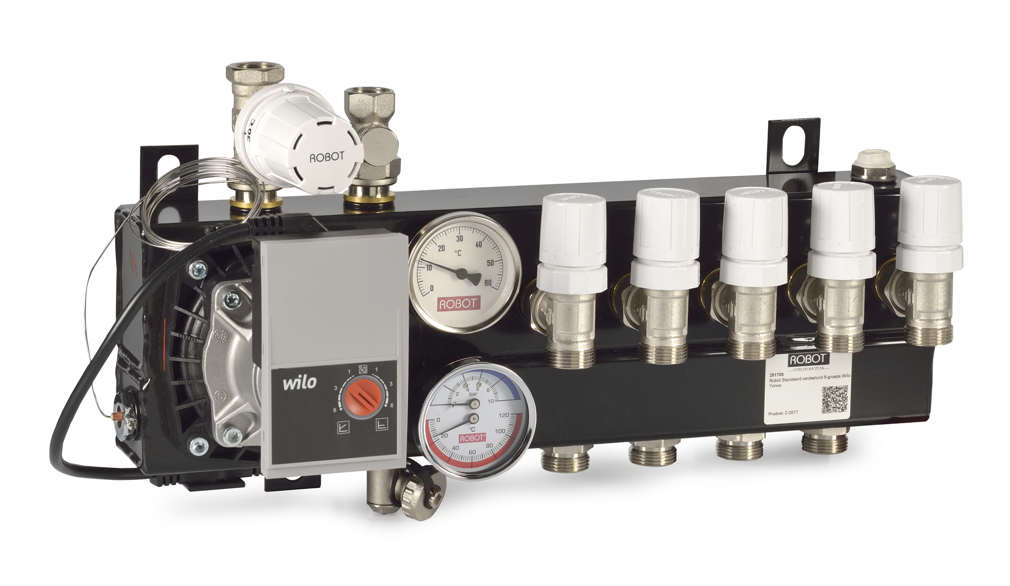 VERDEELUNIT 5GRP WILO - viawww.nl