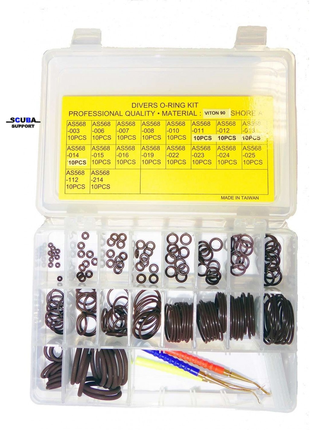 nitrox / zuurstof o-ring kit - Scuba Support