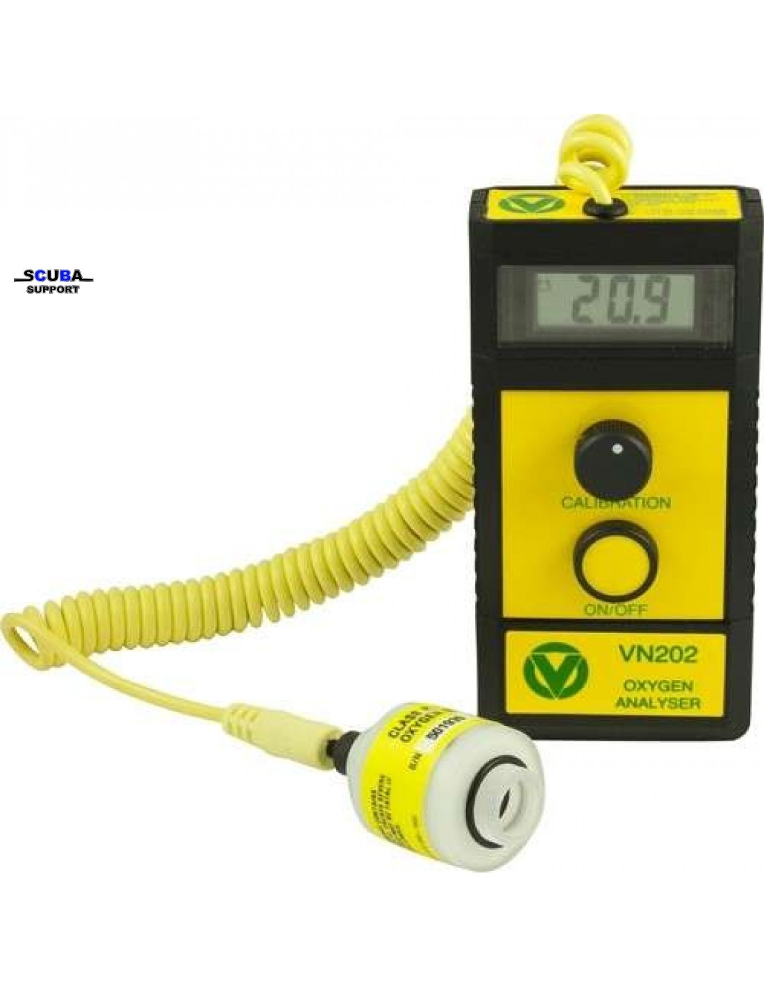 Oxygen analyser VN202 with external senor (R-17) - Scuba Support