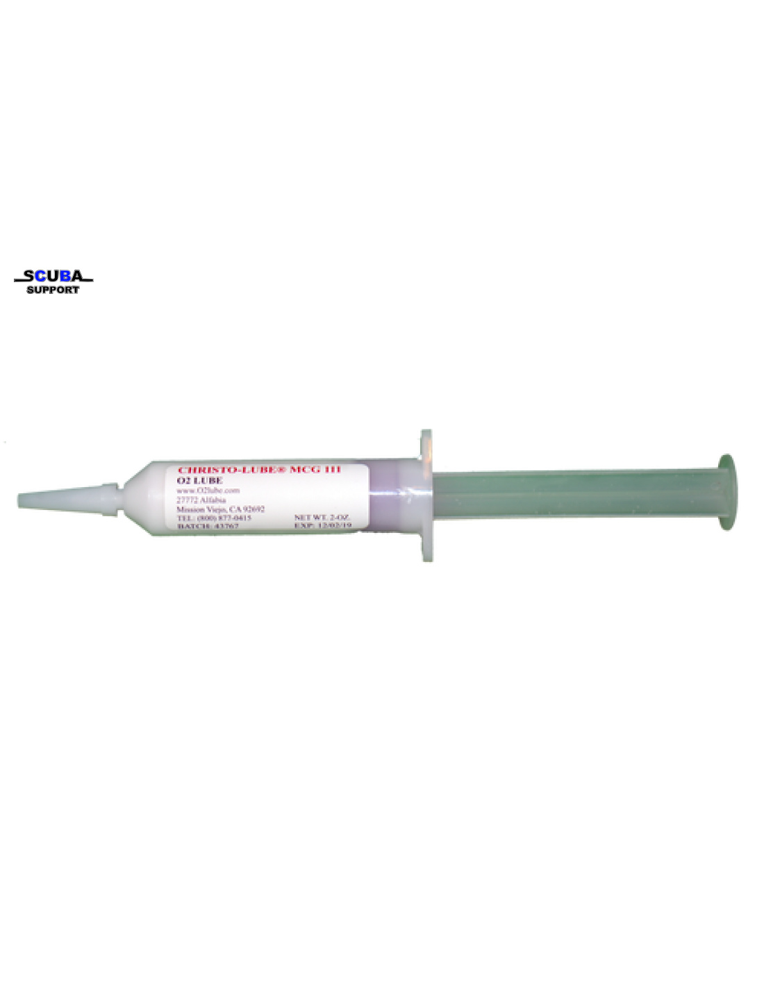 Christo-Lube MCG 111 O2 compatible - Scuba Support