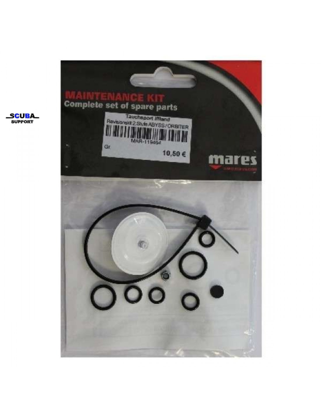 Mares Abyss/Orbiter 2nd stagr kit - Scuba Support