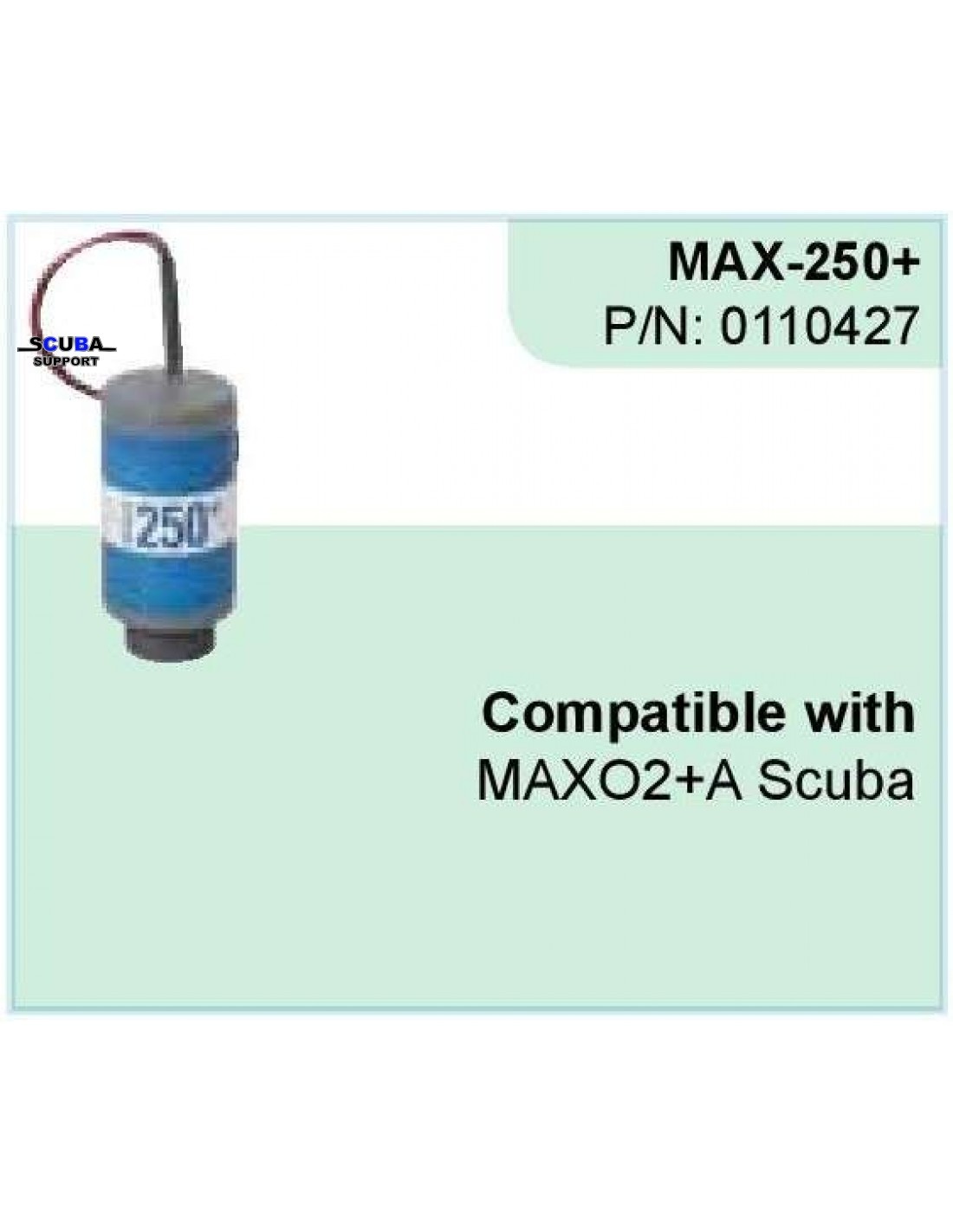 Oxygen Sensor -MAX-250+ - Scuba Support