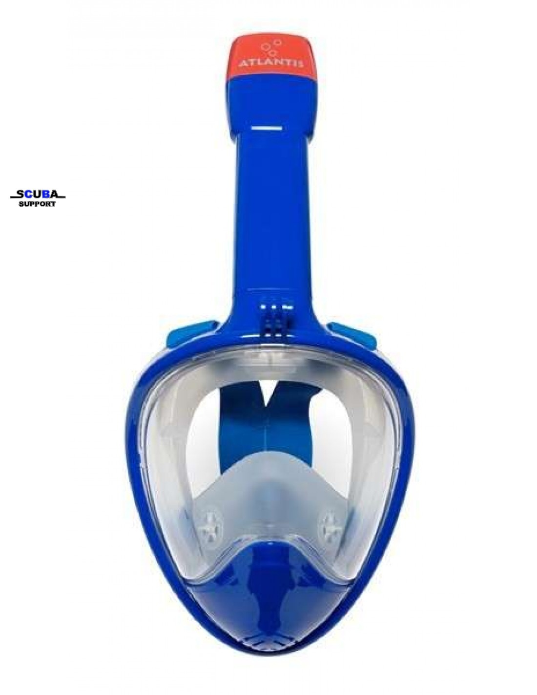 Atlantis 2.0 Full Face Snorkelmasker Ocean Blue - Scuba Support