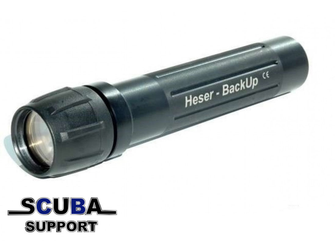 Dive light Heser Selected LED backup light - Scuba Support
