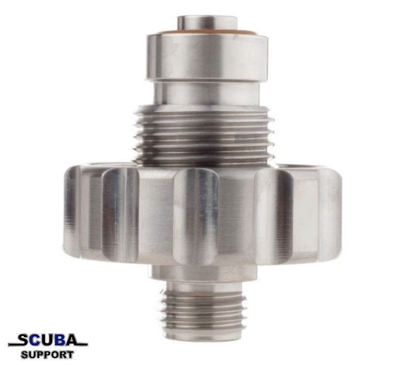 T3 Yoke to DIN Conversion Kit Titanium - Scuba Support