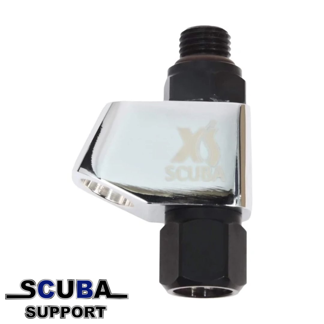 High Pressure Port Adapter 1 to 2 HP Port - Scuba Support