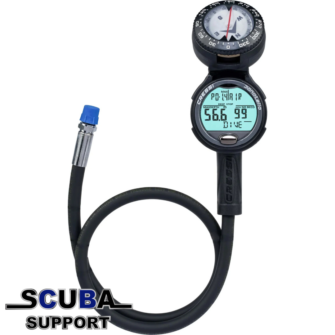 Cressi Donatello Console 3 – Duikcomputer + Manometer + Kompas - Scuba ...