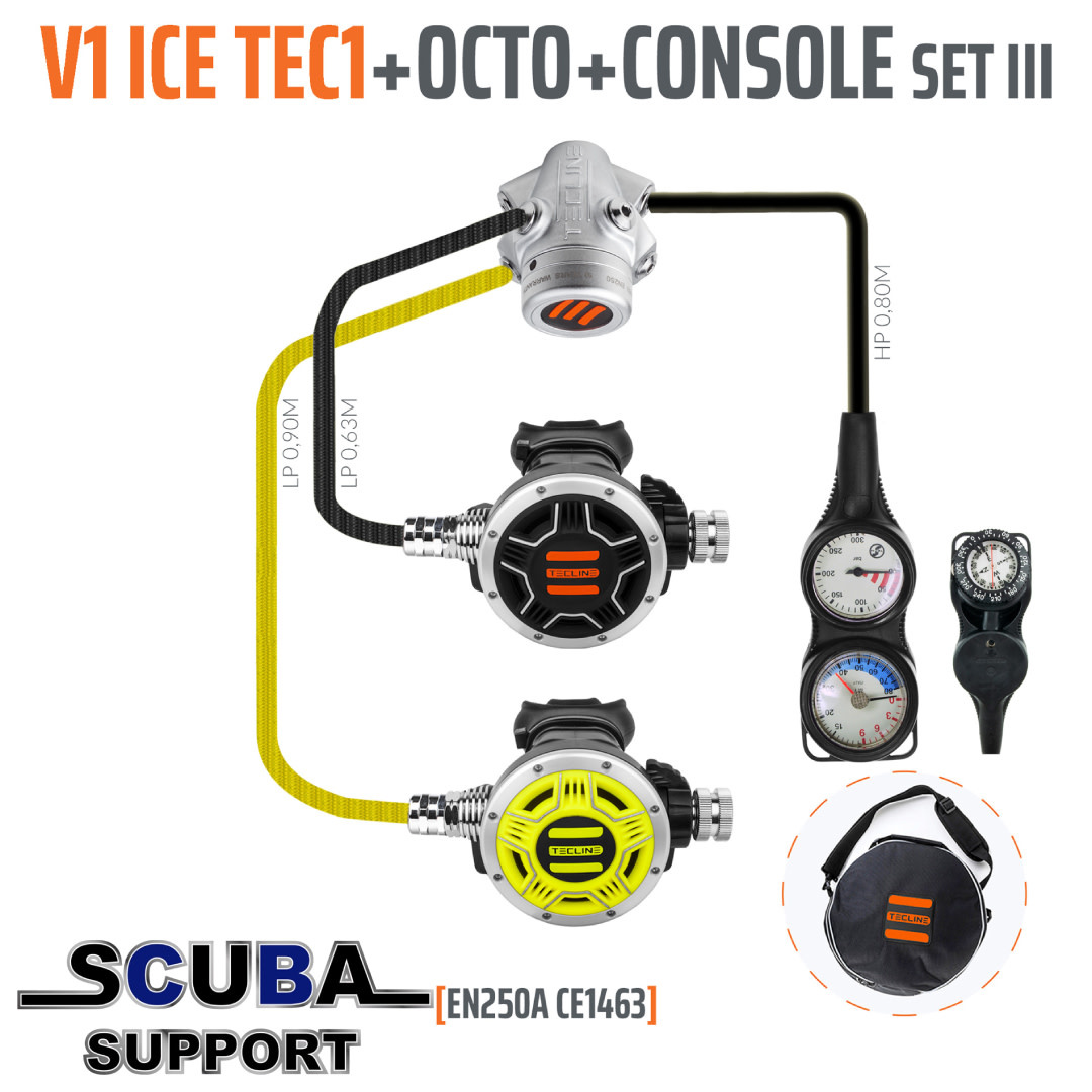 Tecline Regulator V1 ICE TEC1 set III with octo and 3 elements console ...