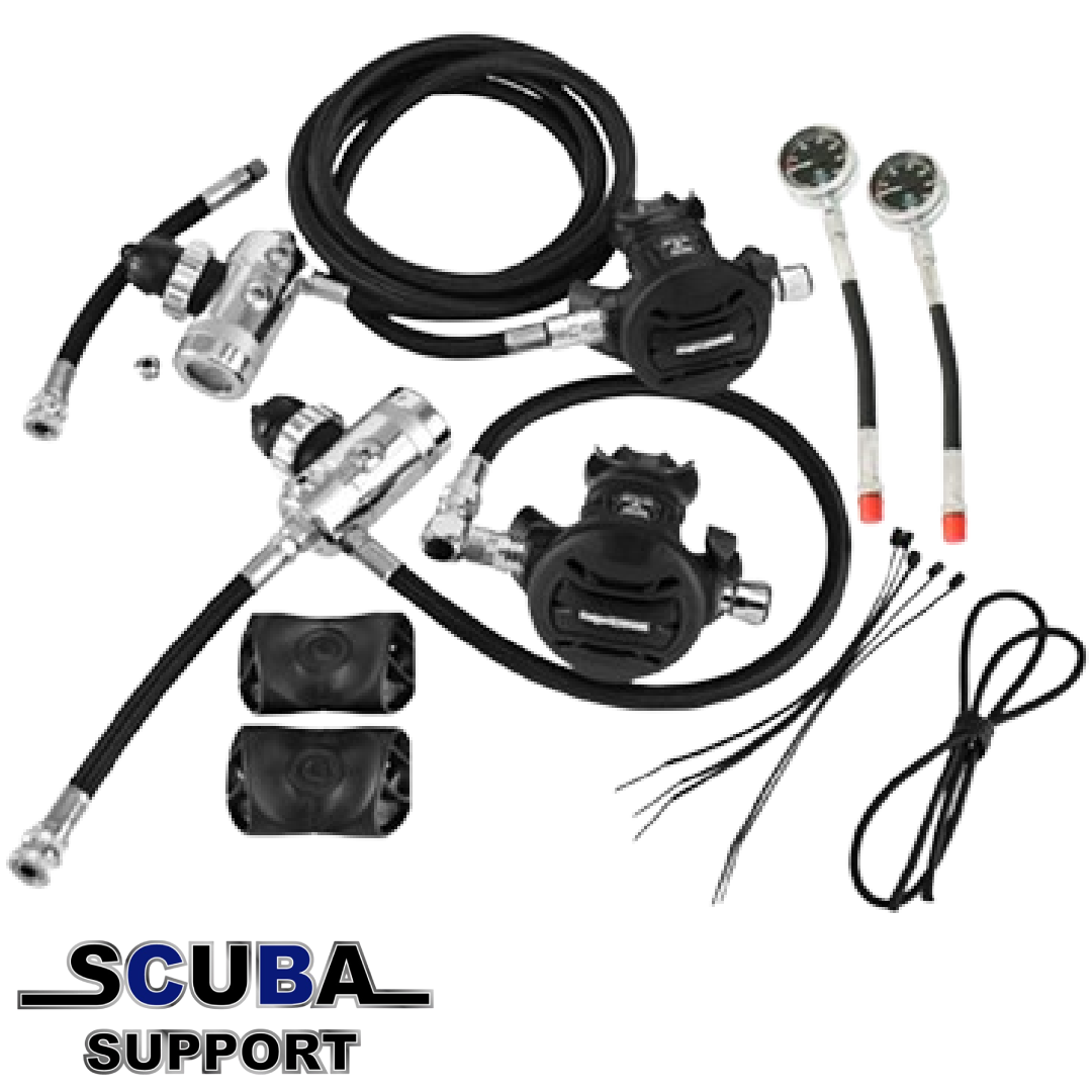 Sidemount Regulator Package - Scuba Support