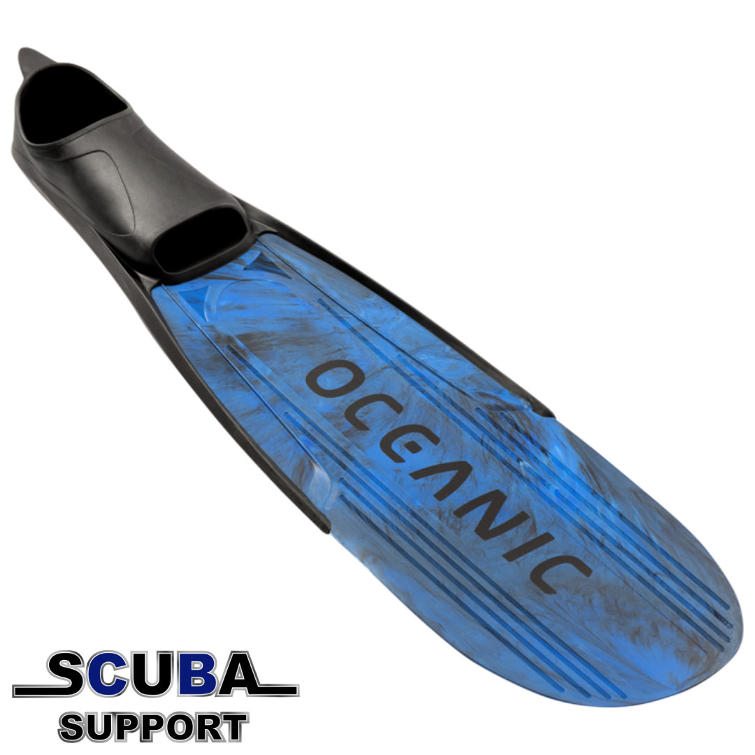 Oceanic Predator Free Dive Fins - Scuba Support