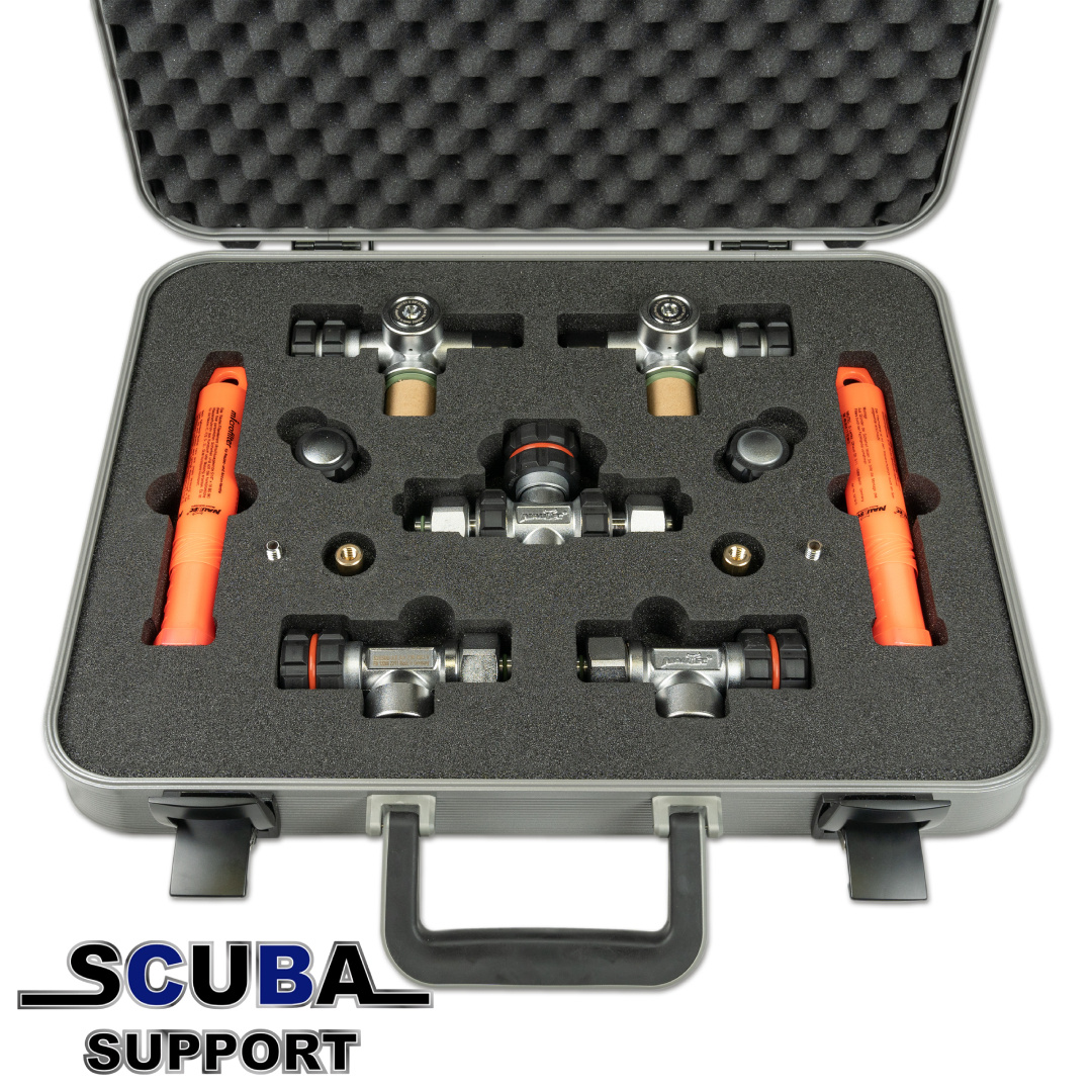 NAUTEC APEX Tec-Manifold / ProLine / M25 / Air 300 (with case) - Scuba ...