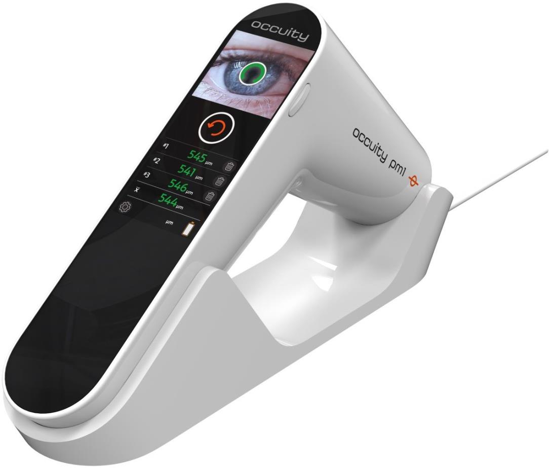 Occuity non-contact handheld pachymeter PM1 - Eyevinci
