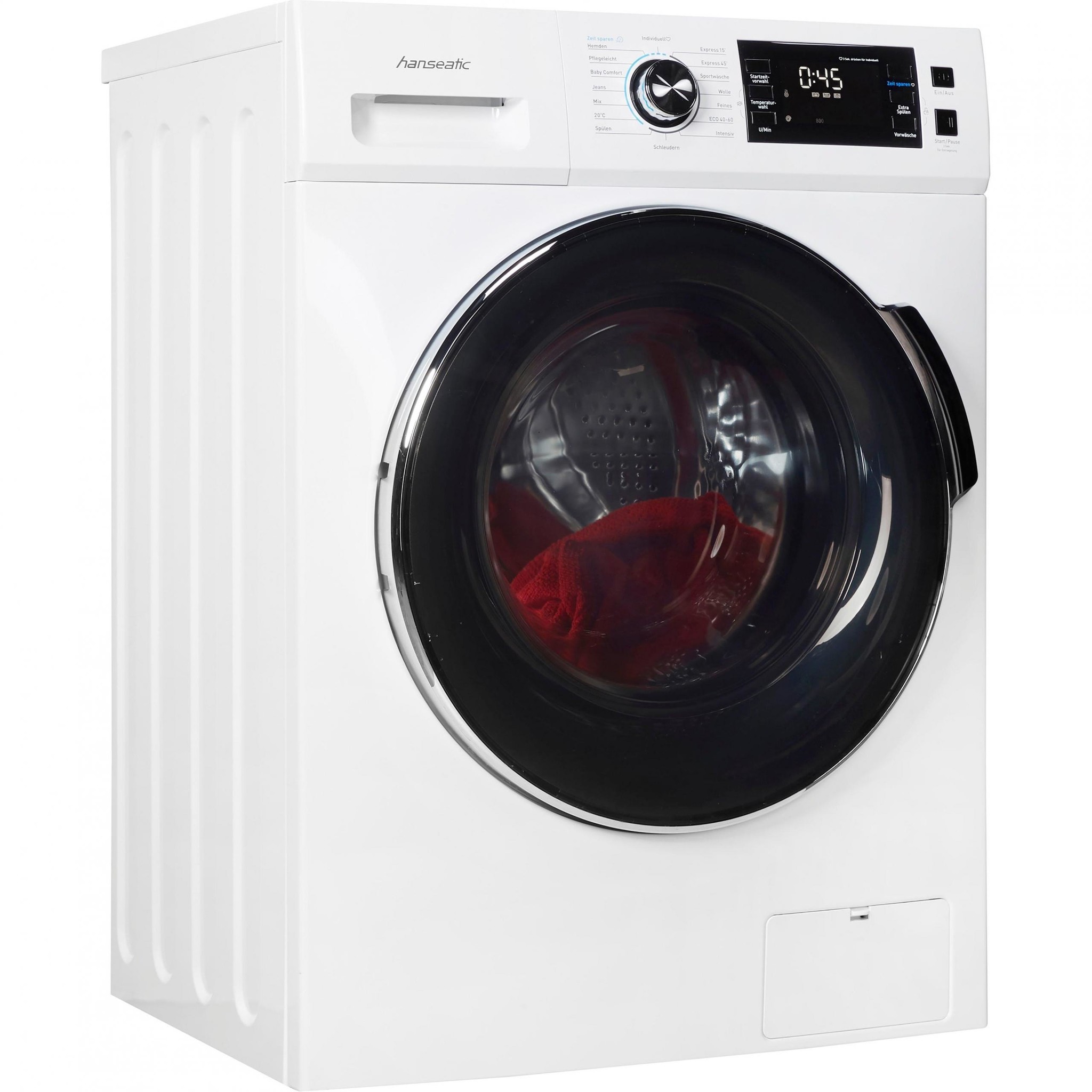 Hanseatic HWMB714B wasmachine 7 kg - Witgoed Outlet
