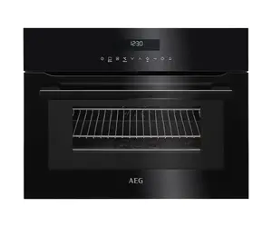 AEG KME761000B | Inbouw oven met magnetron | 45 cm | Zwart - Witgoed Outlet